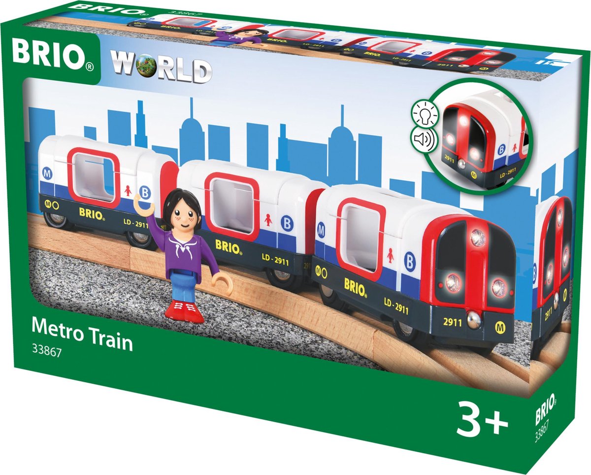BRIO Metro trein - 33867 | bol.com