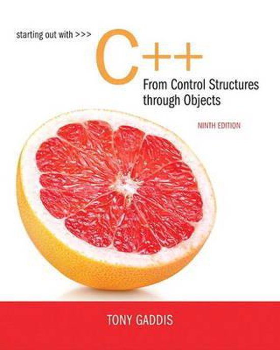 Starting Out with C++ from Control Structures to Objects ...