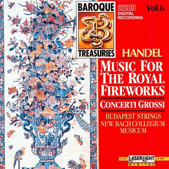 Handel Music For The Royal Fireworks Cd Album Muziek Bol
