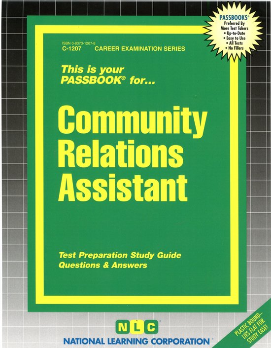 Career Examination Series - Community Relations Assistant (ebook ...
