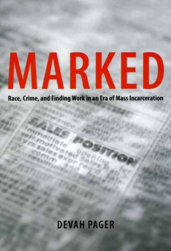 Marked | 9780226644844 | Devah Pager | Boeken | bol.com