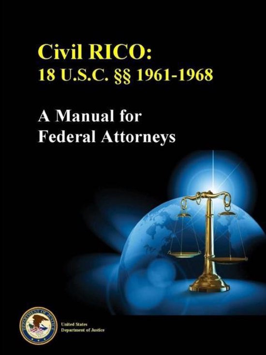 Civil Rico | 9781365112003 | United States Department Of Justice ...