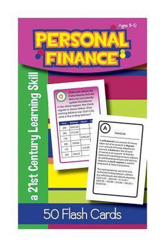 Personal Finance Flash Cards Ages 11-12 | 9780787713058 | Boeken | bol