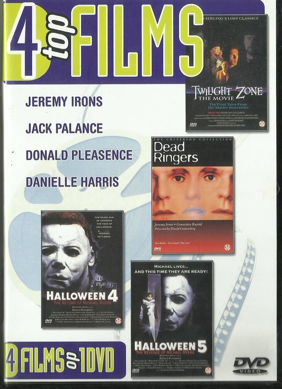 Benza Dead Ringers, Halloween 4, Halloween 5, Twilight Zone The Movie ...