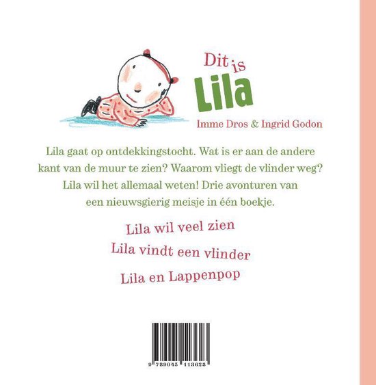 Dit is Lila - Nieuwsgierig meisje op ontdekkingstocht met vlinder en ...