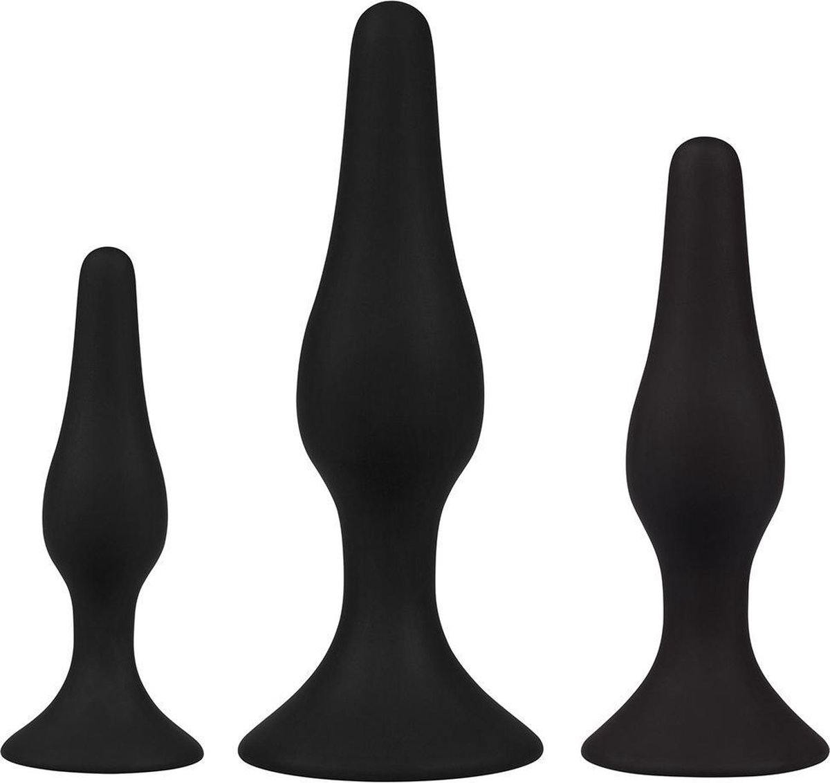Plug It Anal Silicone Buttplug Set Buttplugs Anaal Voor Mannen