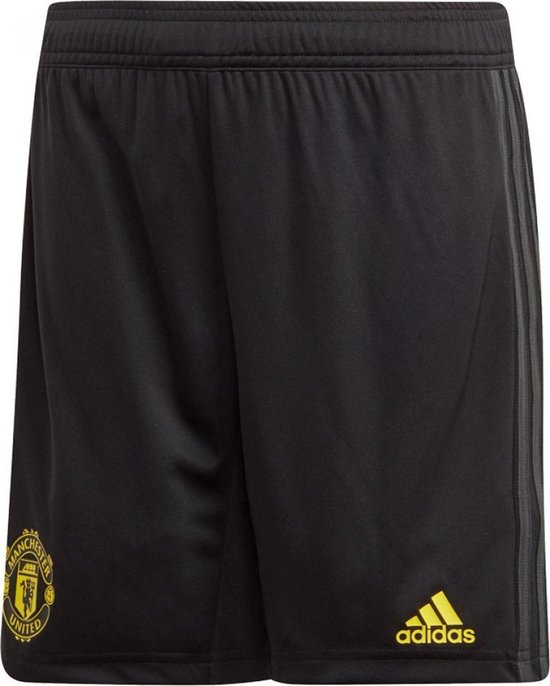 adidas Sportbroek - Maat 140 - Unisex - zwart/geel | bol.com