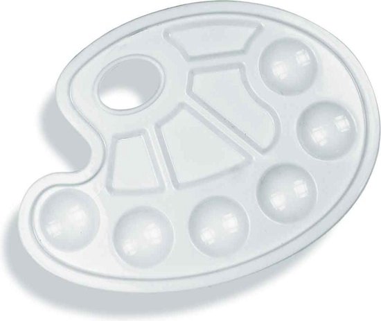 Verf Palet met 10 reservoirs | bol.com