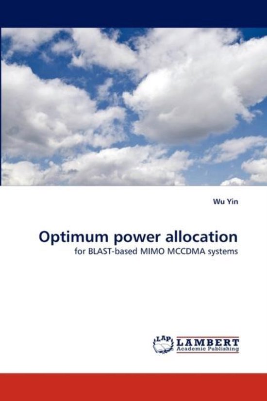 Optimum power allocation | 9783838346243 | Wu Yin | Boeken | bol.com