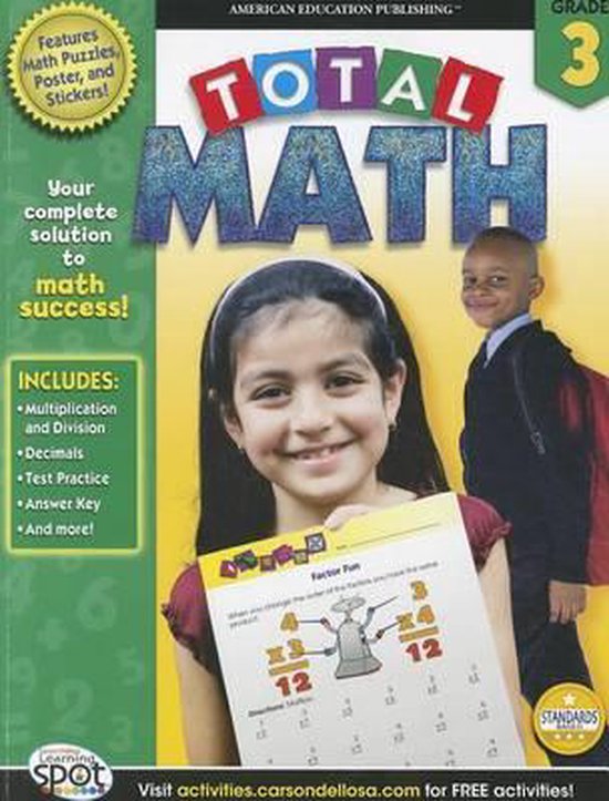 Total Math, Grade 3 | 9781609968151 | Boeken | bol
