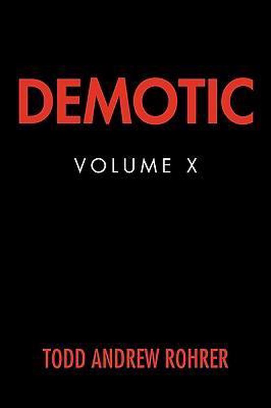 Demotic | 9781440185809 | Todd Andrew Rohrer | Boeken | bol