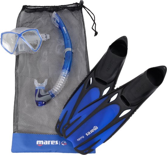 Mares Fluida Pirate Set - Blauw - Maat 34-35 | bol.com