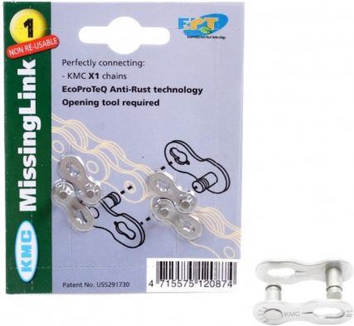 KMC MissingLink - Sluitschakel 7/8 speed (2 stuks) | bol.com