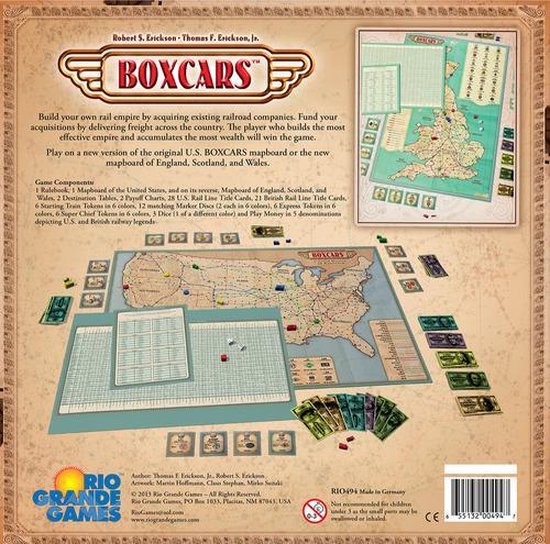 Boxcars | Games | bol