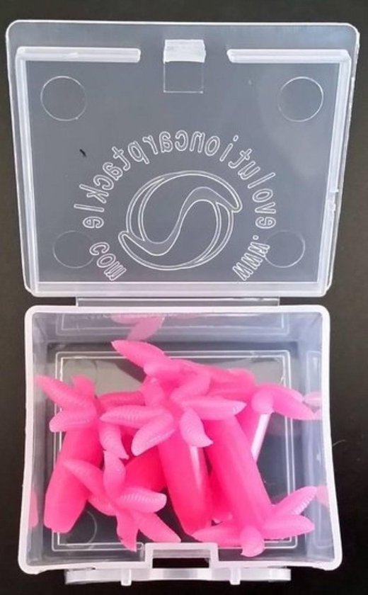 Maggot plugs pink | bol.com