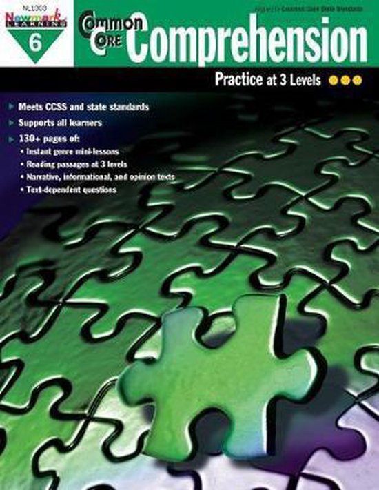 Common Core Comprehension Grade 6 | 9781612691954 | Boeken | bol