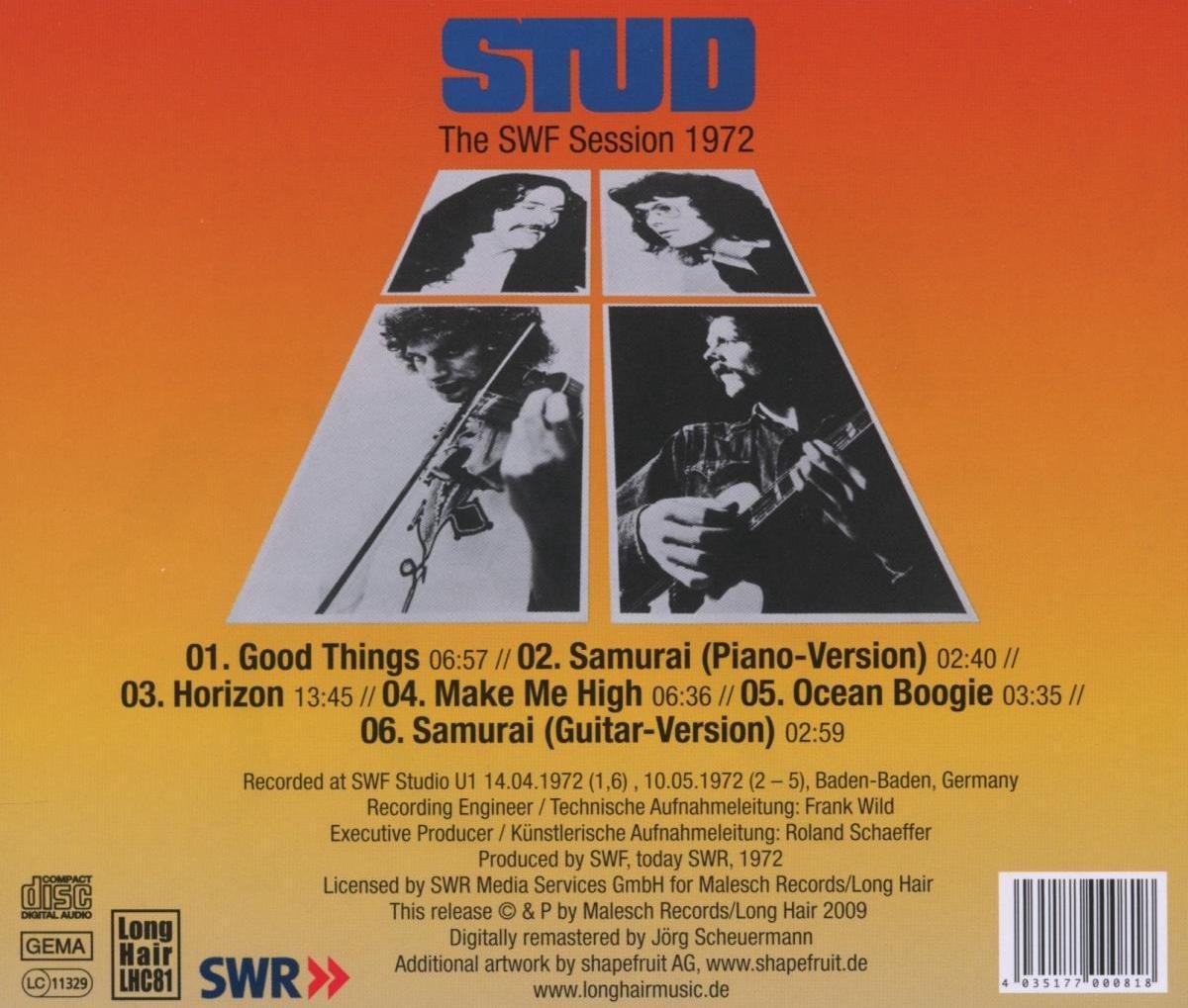 Stud - Swf Sessions 1972 (CD), Stud | CD (album) | Muziek | bol.com