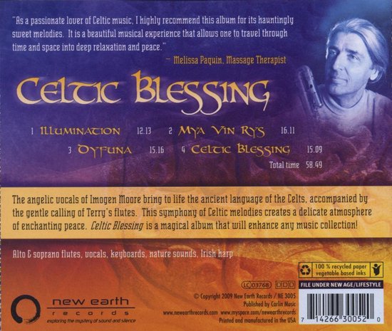 Celtic Blessing, Terry Oldfield | CD (album) | Muziek | bol.com