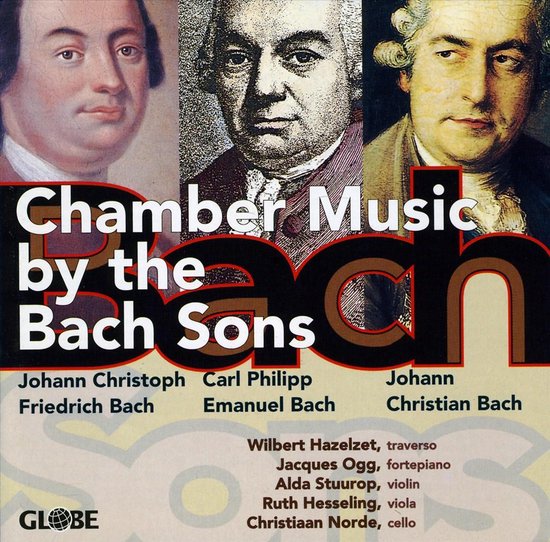 Chamber Music Bach Sons, Johann Christoph Friedrich Bach | CD (album ...