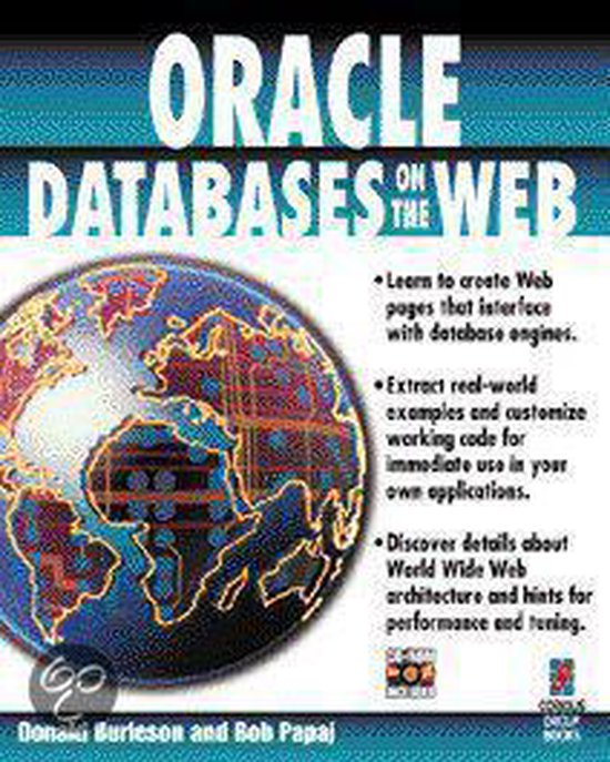 Oracle Databases on the Web, Donald Burleson | 9781576100998 | Boeken ...