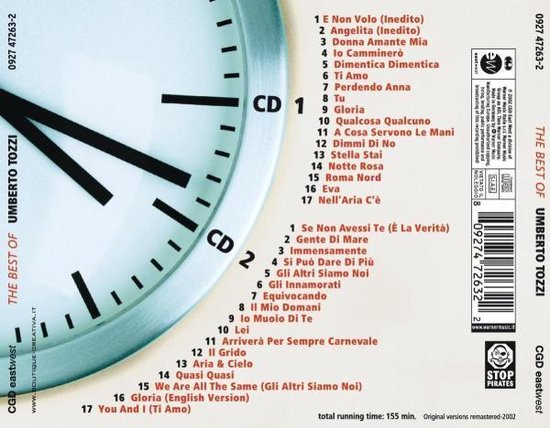 Best Of, Umberto Tozzi | CD (album) | Muziek | bol