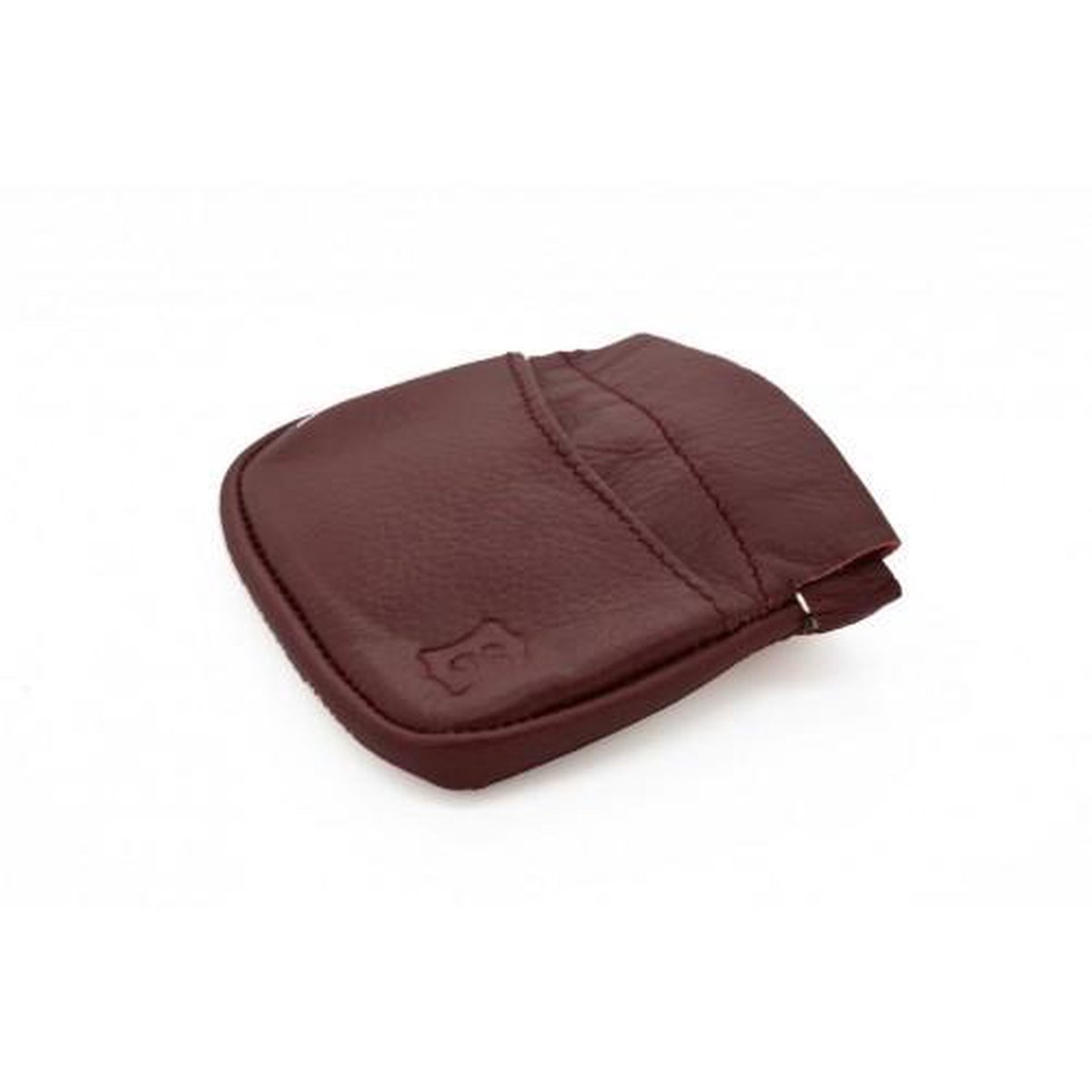 Kleingeld Portemonnee / Clic Clac Leder rood 1113 | bol.com