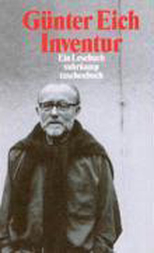 Inventur, Günter Eich | 9783518371961 | Boeken | bol.com