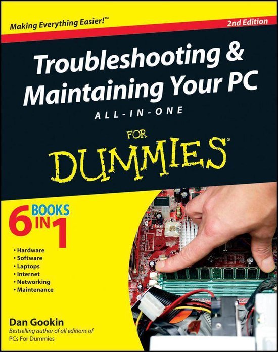 Troubleshooting and Maintaining Your PC All-in-One For Dummies (ebook ...