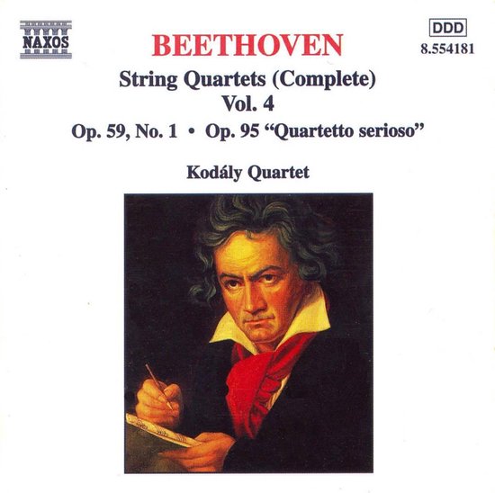 Beethoven: String Quartets Vol 4 / Kodaly Quartet, Kodaly String Quartet | CD (album)... | bol.com
