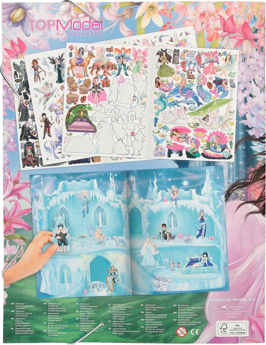 TOPModel Fantasy Model Stickerworld | bol.com