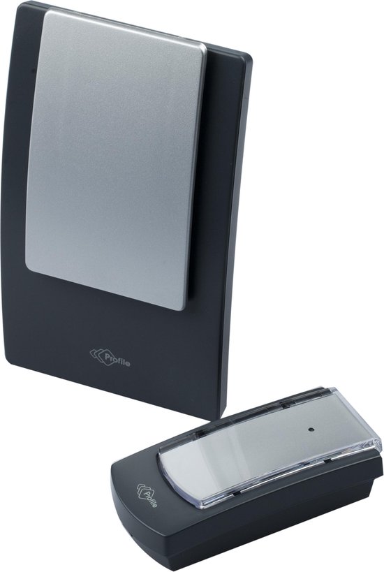 Profile Deurbel Draadloze Gong Adagio Zilver | bol