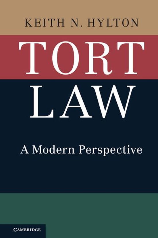 Tort Law (ebook), Keith N. Hylton | 9781316598139 | Boeken | bol.com