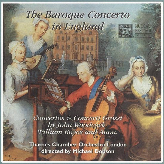 Baroque Concerto in England, Michael Dobson | CD (album) | Muziek | bol.com