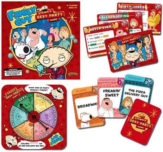 Family Guy: Stewie's Sexy Party Game | Games | bol.com