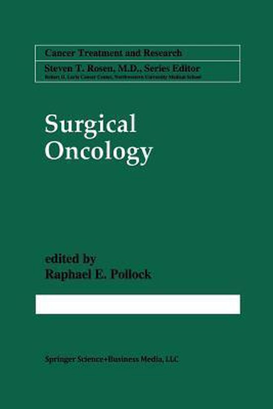 Surgical Oncology | 9781461378266 | Pollock | Boeken | bol.com