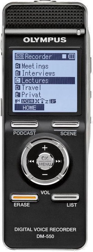Olympus DM-550 - Voice recorder | bol.com