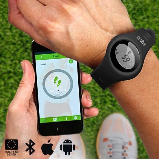 GoFit Bluetooth Activity tracker - Zwart | bol.com