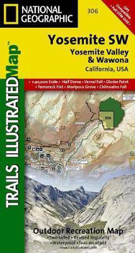 National Geographic Trails Illustrated Map Yosemite SW | bol.com