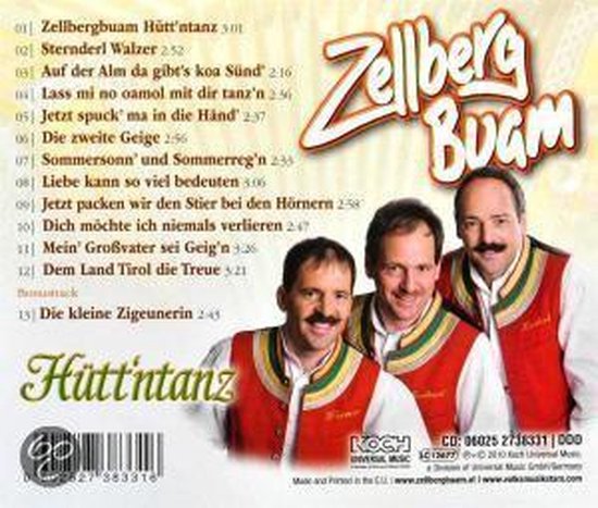 Zellbergbuam Hutt 'N Tanz, Zellberg Buam | Muziek | bol