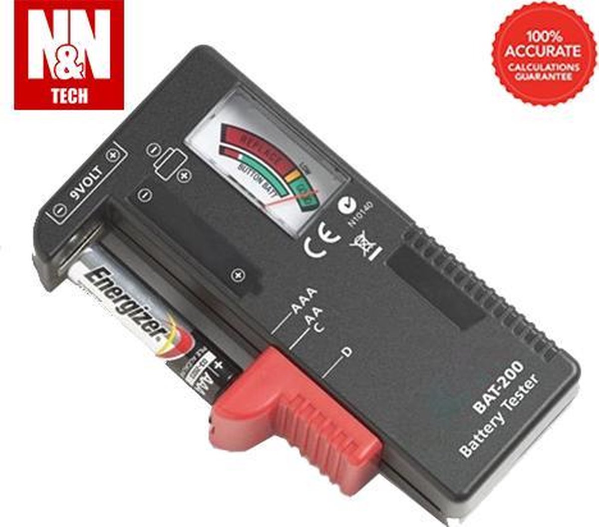 N&N Tech Batterij tester | bol.com