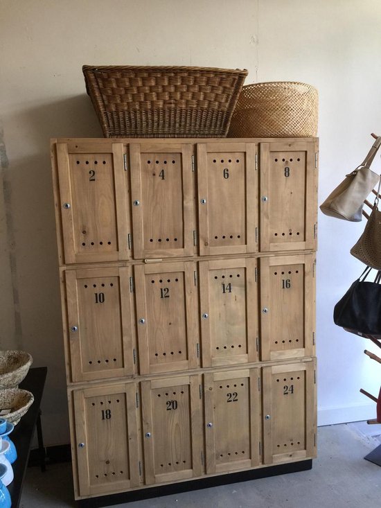 Lockerkast van hout | bol