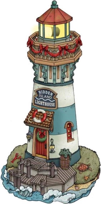 Hidden island lighthouse, b/o (4.5v) | bol