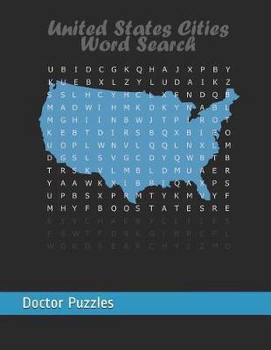 United States Cities Word Search, Doctor Puzzles | 9781729340585 ...