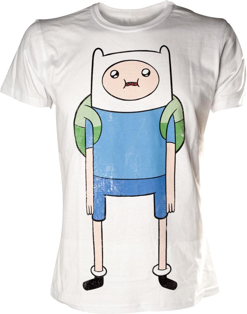 Adventure Time-Finn Print. White -M | bol.com