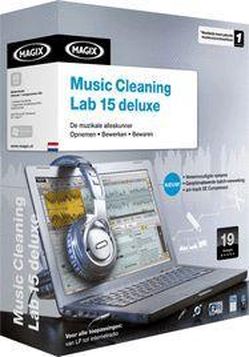 Magix Music Cleaning Lab 15 Deluxe | bol