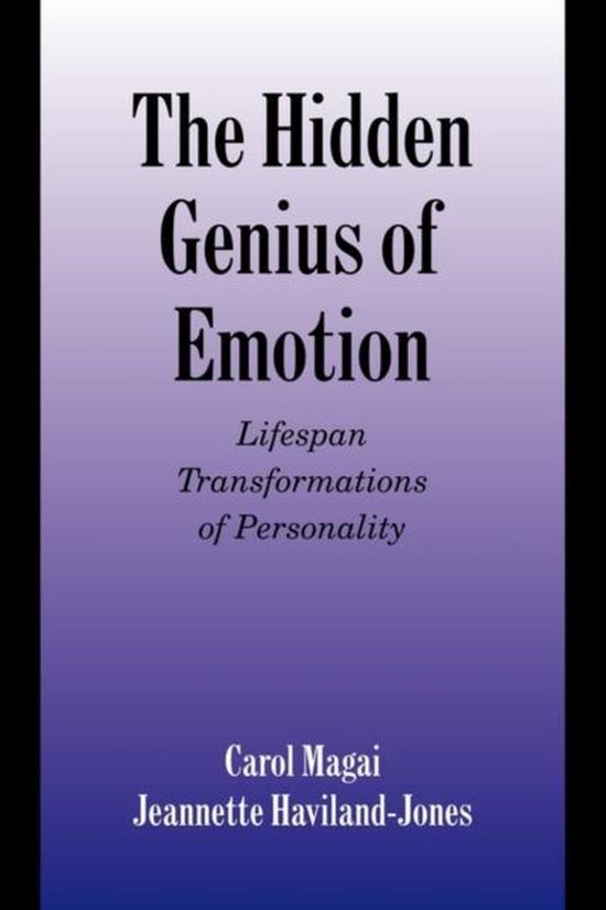 The Hidden Genius of Emotion | 9780521129534 | Carol Magai | Boeken | bol