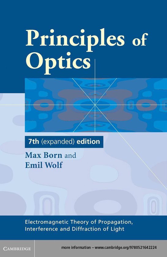Principles of Optics (ebook), Max Born | 9781139636407 | Boeken | bol