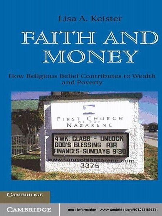 Faith and Money (ebook), Lisa A Keister | 9781139139793 | Boeken | bol.com