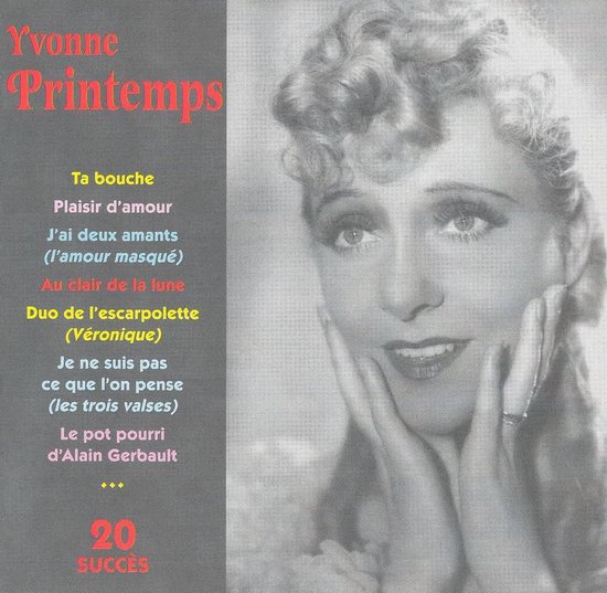 Yvonne Printemps, Yvonne Printemps | CD (album) | Muziek | bol