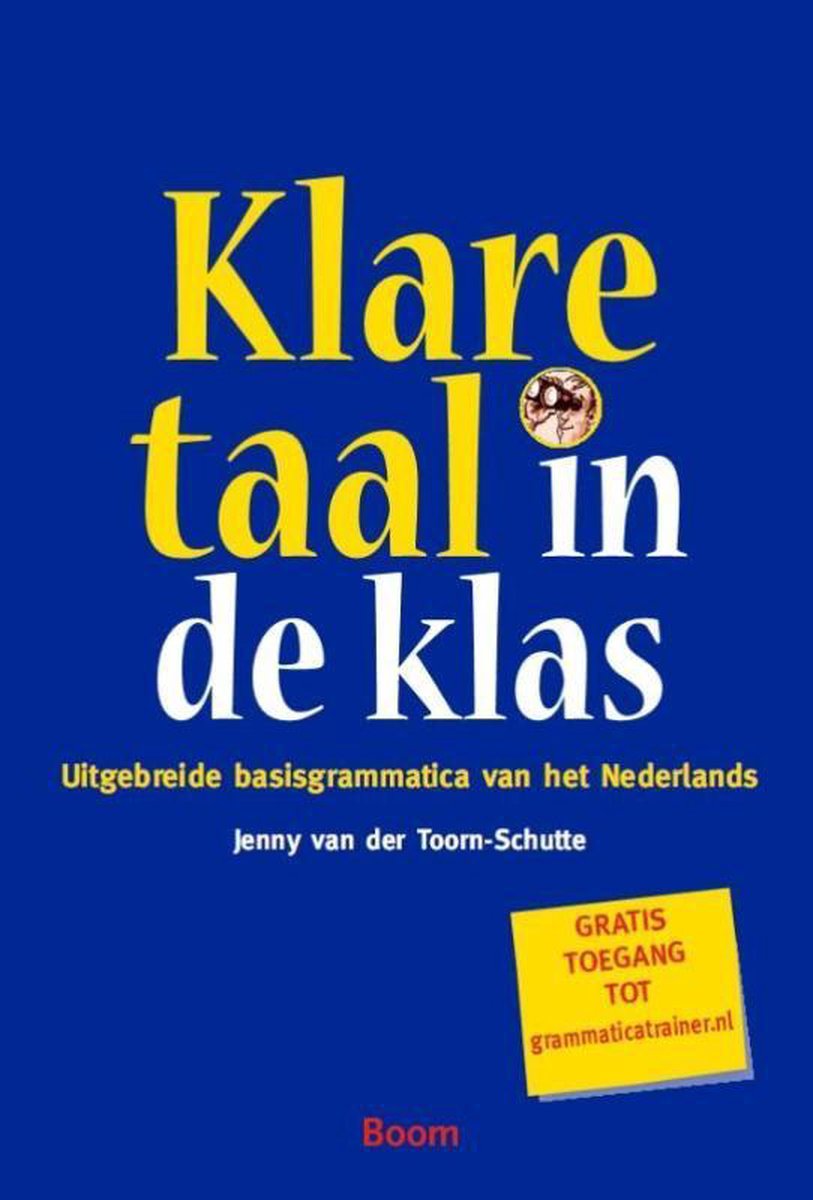 Klare taal in de klas, Jenny van der Toorn-Schutte | 9789085069980 | Boeken | bol